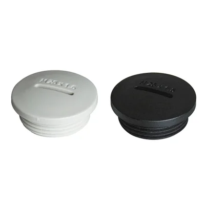 End cap M63 black 10 pcs | el12
